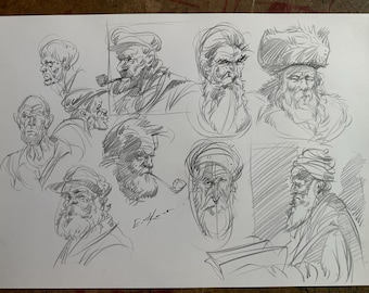 Sketching – A Unique Pencil Drawing, Hand-sketched and Personally ...