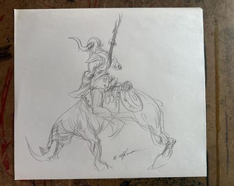 Sketching – A Unique Pencil Drawing, Hand-sketched and Personally ...