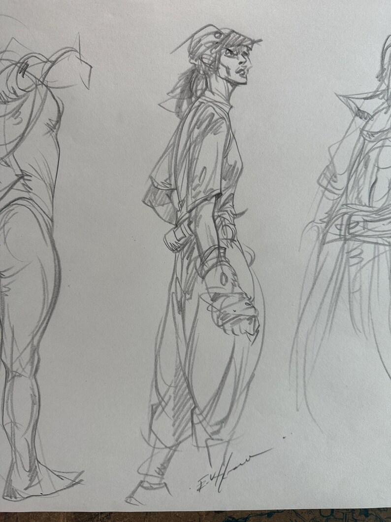 Sketching – A Unique Pencil Drawing, Hand-sketched and Personally ...