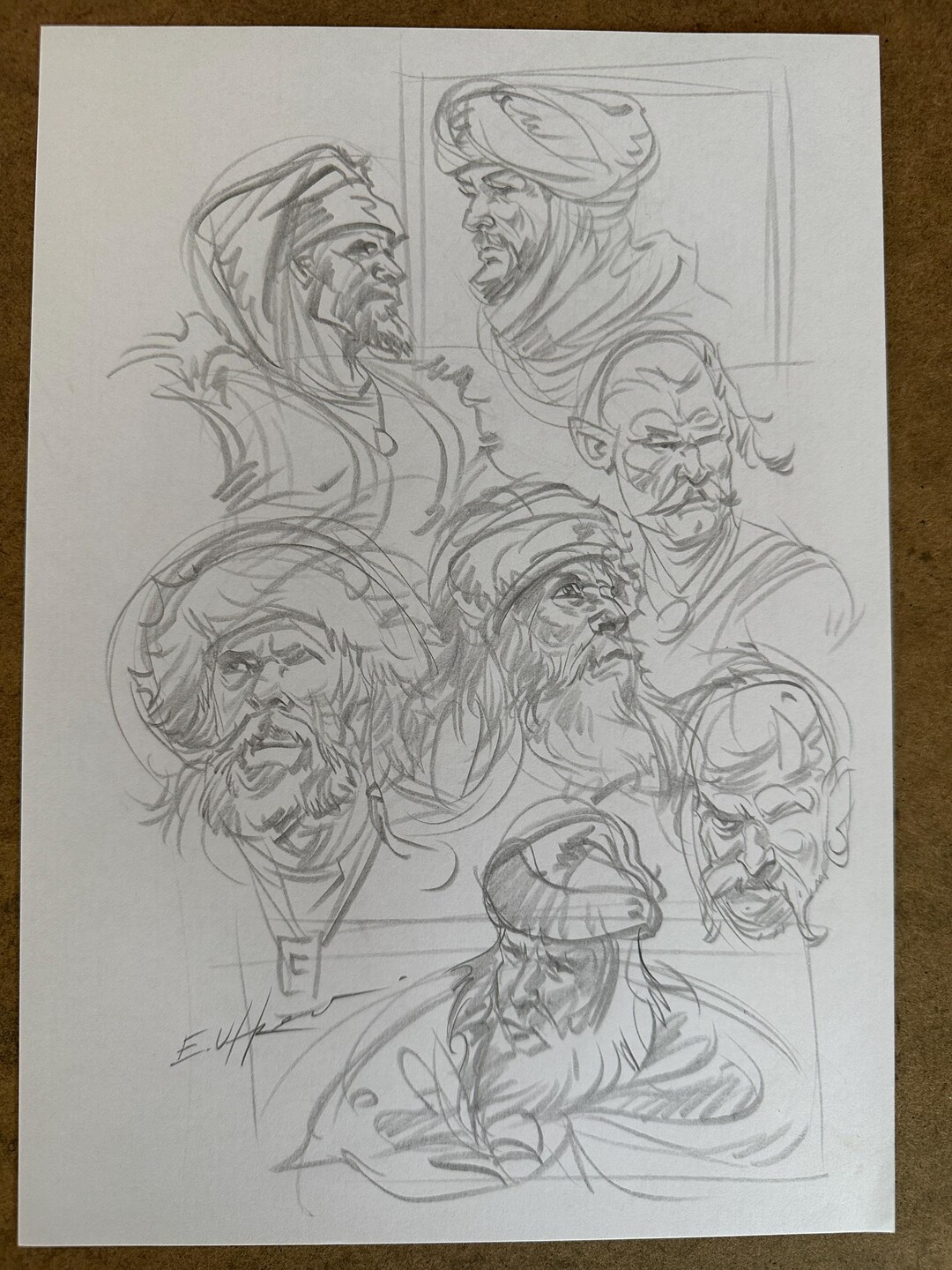 The Ottomans – Original Pen Sketch – One of a Kind Illustration ...