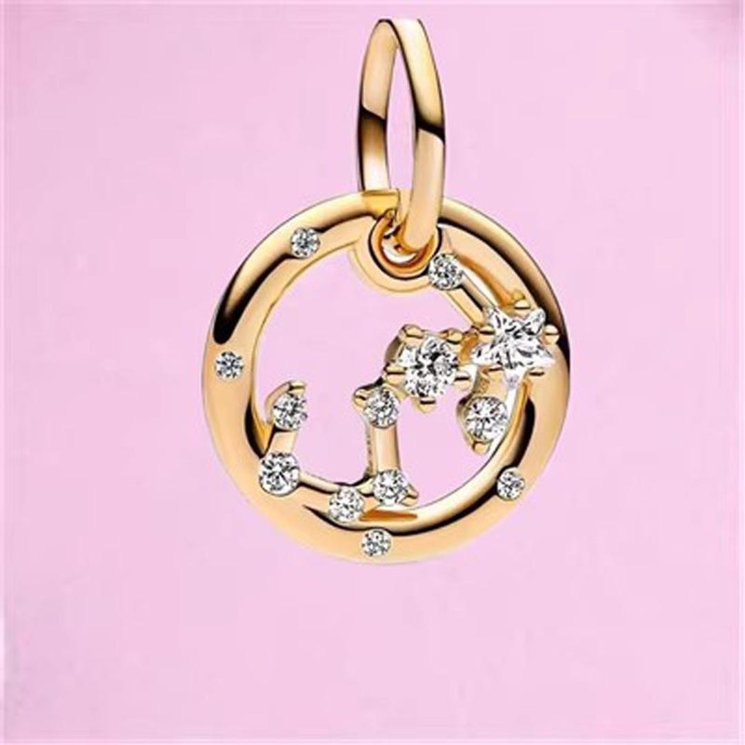 Pandora Sparkling Scorpio Zodiac Star Sign Charm Pendant - Etsy