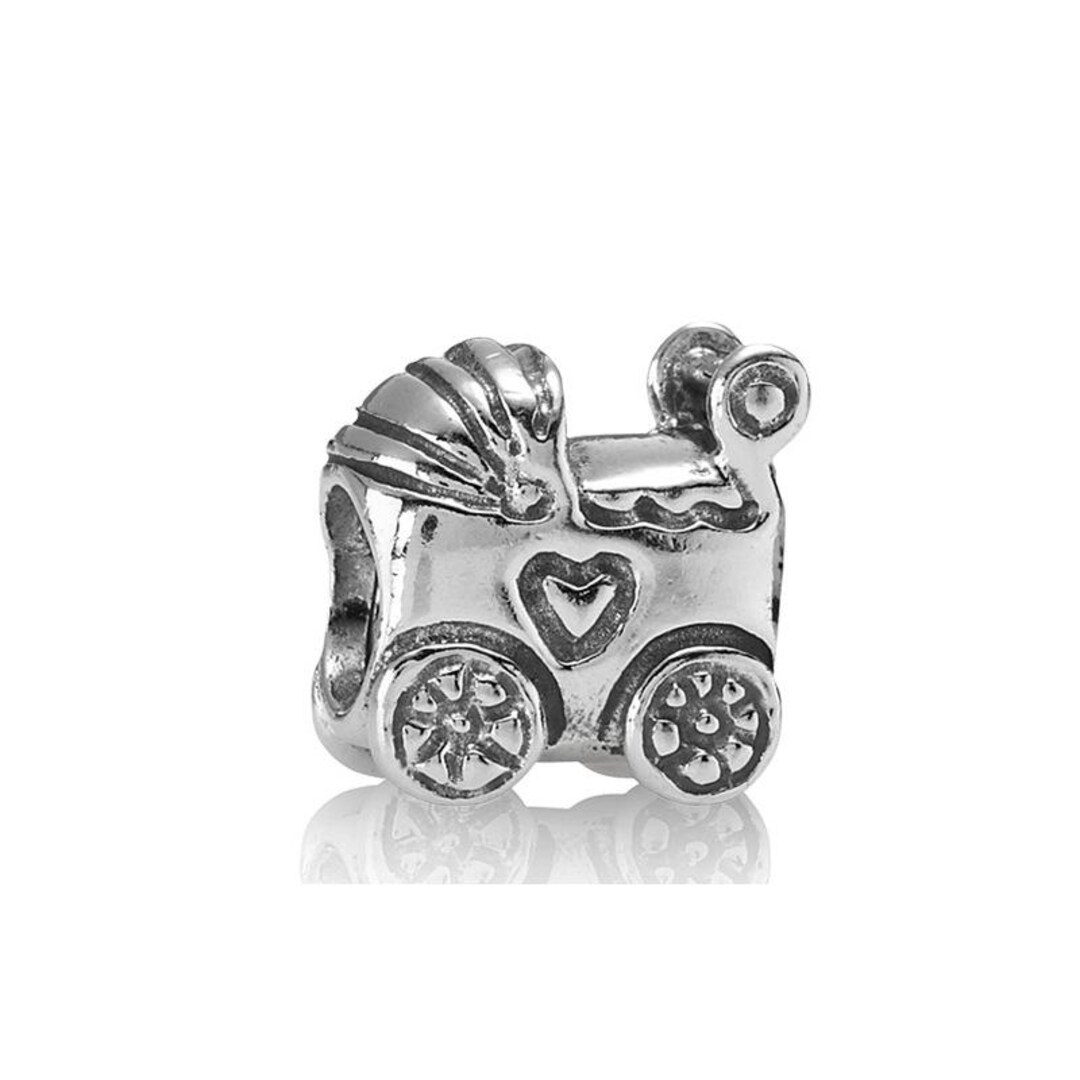 Pandora Sterling Silver Baby Pram Stroller Charm - Etsy