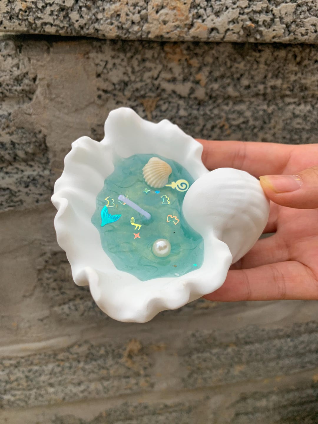 Seashell Scented Candle | Gift for the Sea Lover - Etsy