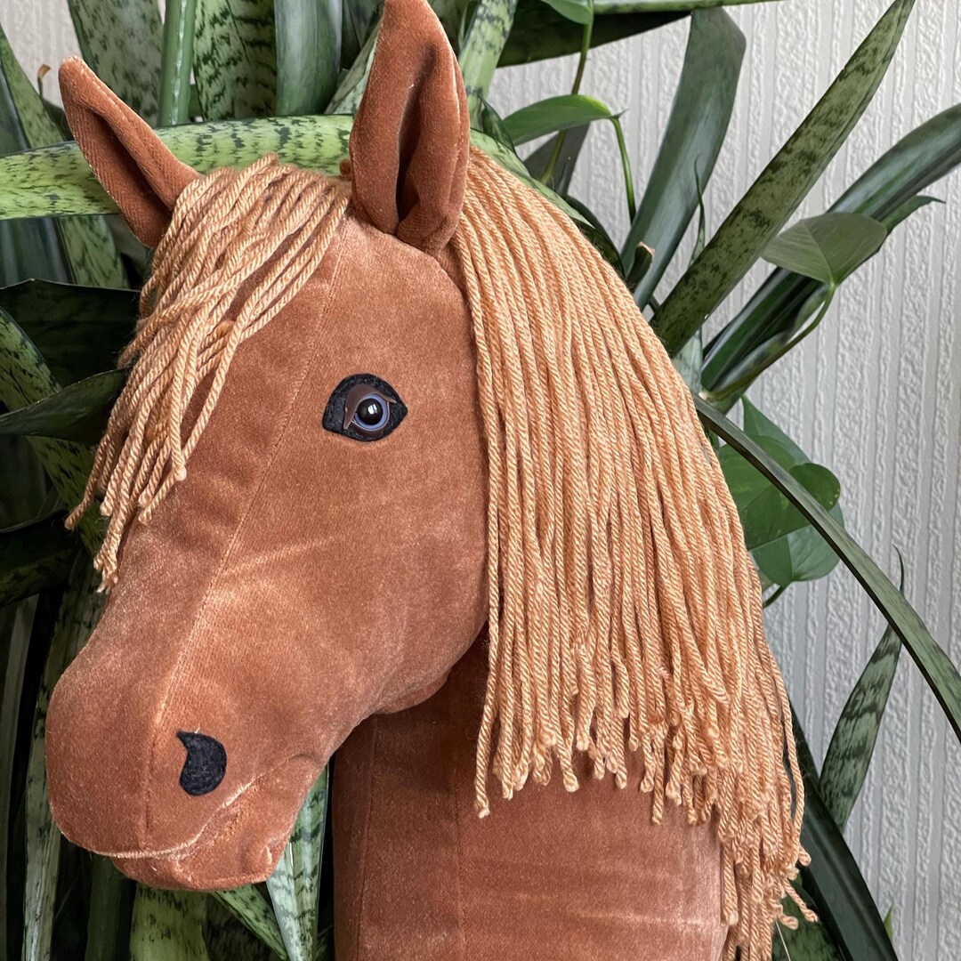 Handmade Hobby Horse — Galloping Joy for Young Riders | Chestnut Horse ...