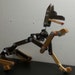 Wooden Posable Dog - Etsy
