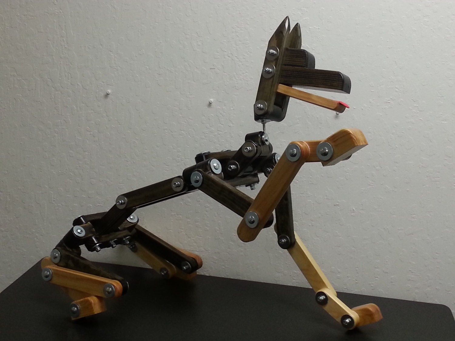 Wooden Posable Dog - Etsy