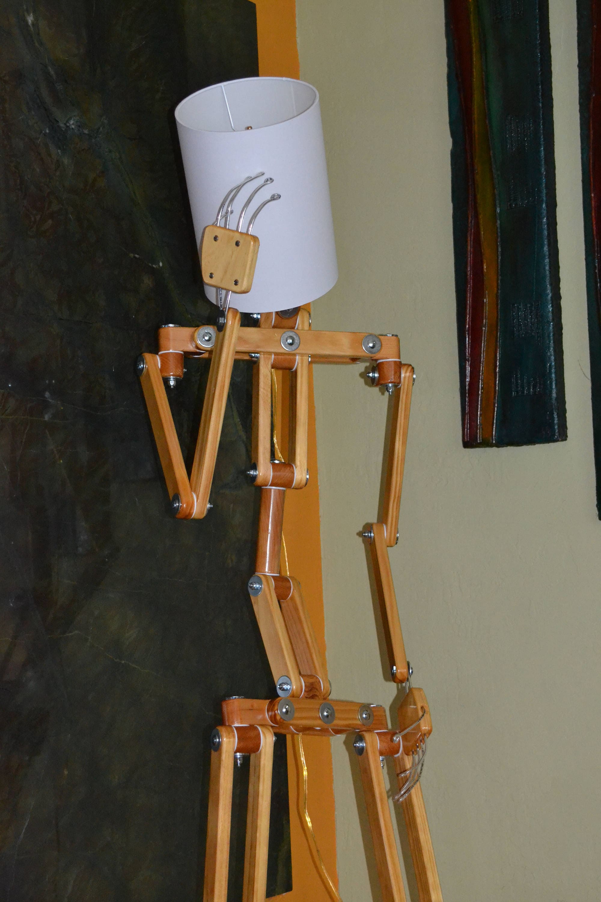 Posable Floor Lamp - Etsy