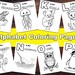 Baby's First ABC Book, Alphabet Coloring Pages, Printable Coloring Page ...
