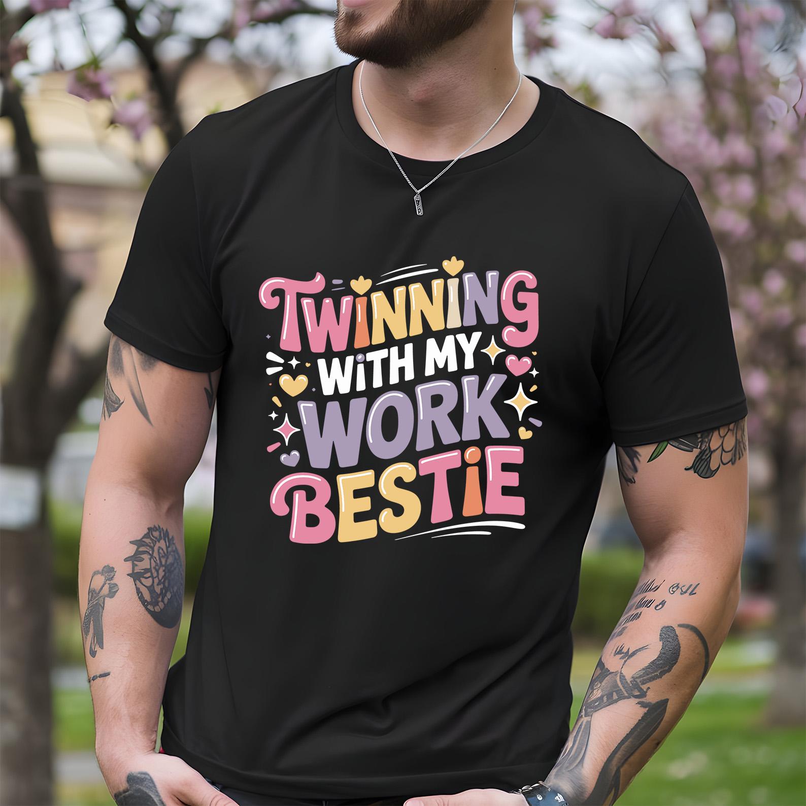 Twinning With My Work Besties Svg Png, Twinning With My Besties Design ...