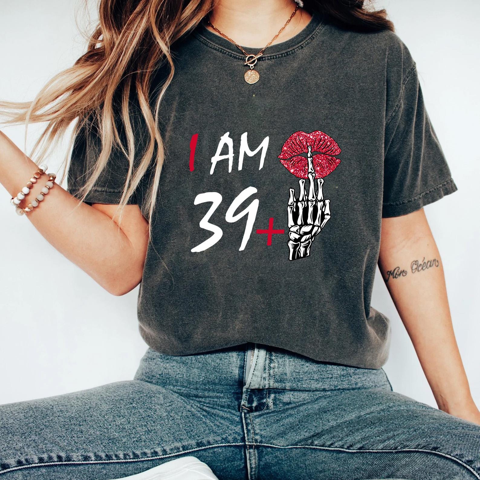 I Am 39 Plus 1 Middle Finger SVG PNG, Funny Math 40th Birthday SVG, I ...