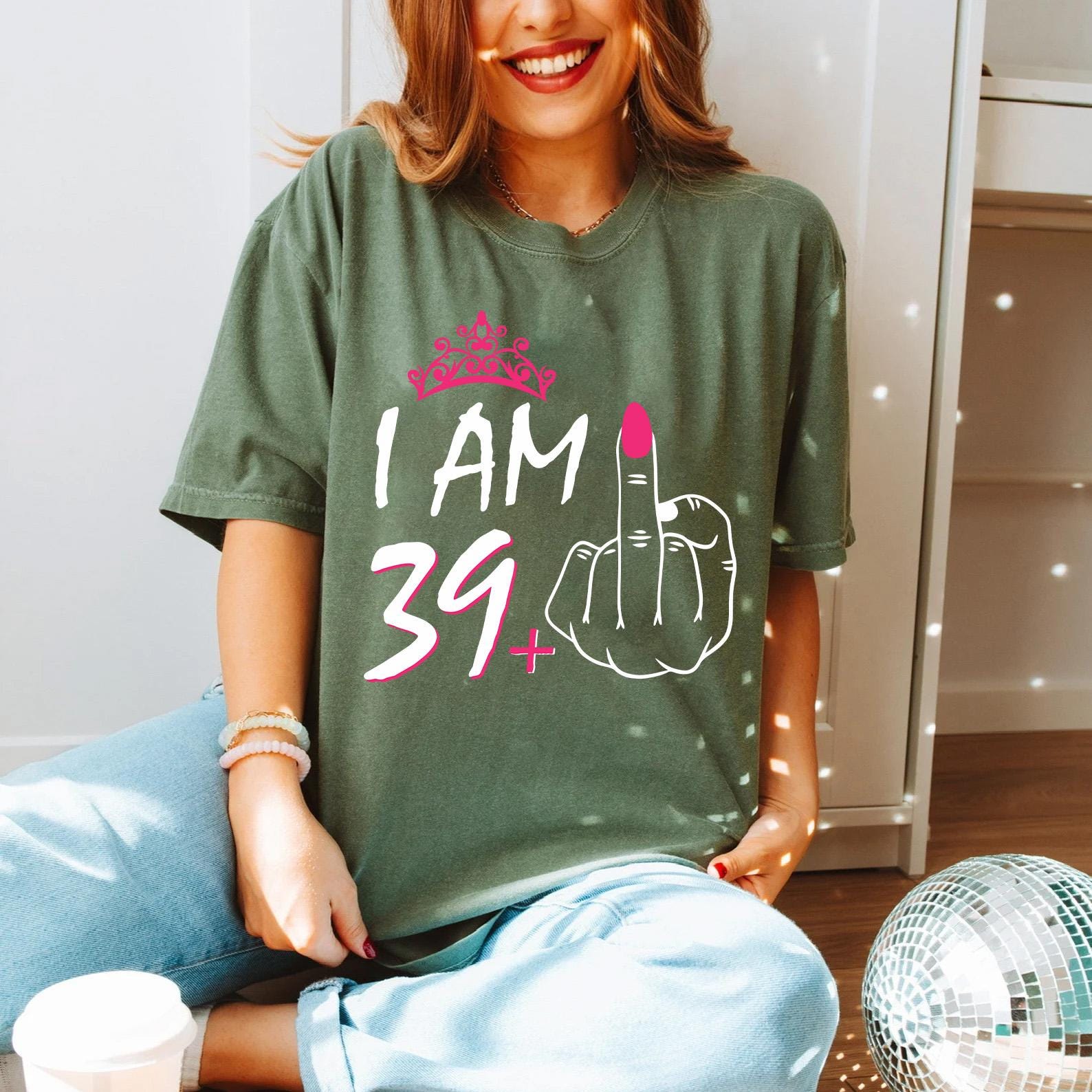 I Am 39 Plus 1 Middle Finger SVG PNG, Funny Math 40th Birthday SVG, I ...