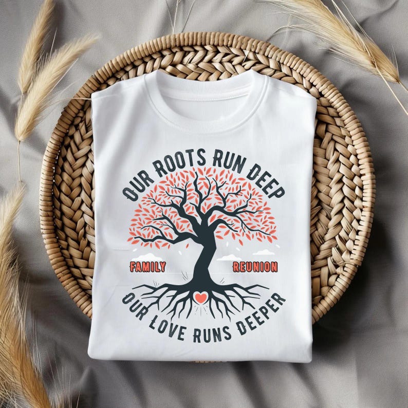 Family Reunion Tree SVG: Our Roots Run Deep Design (digital Download ...