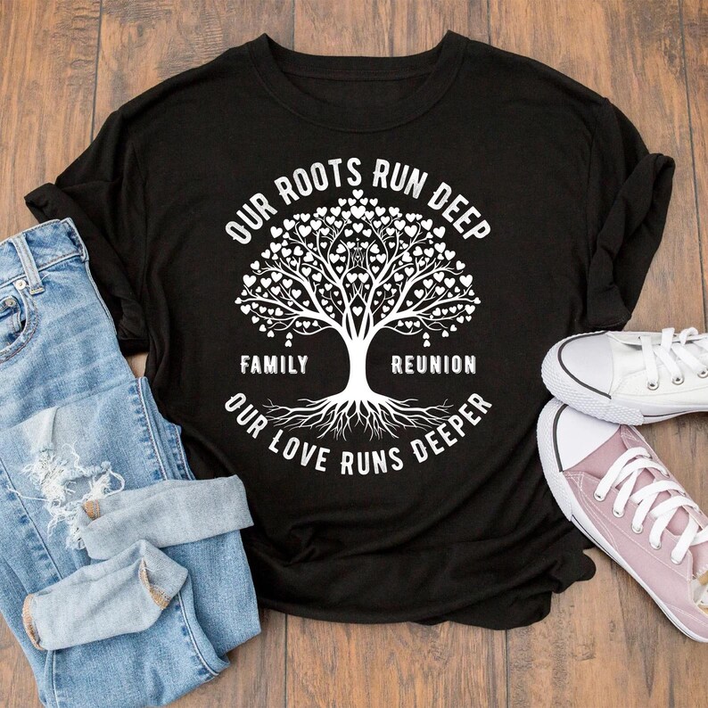 Family Reunion Tree SVG: Our Roots Run Deep Design (digital Download ...
