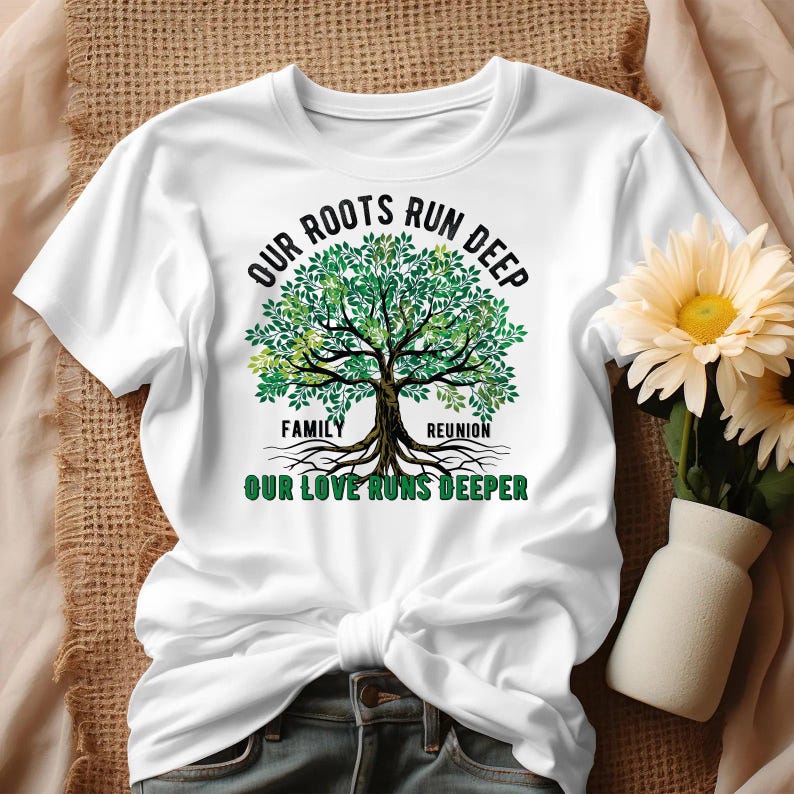 Our Roots Run Deeper Svg Png, Family Reunion Tree Svg, Our Love Runs ...