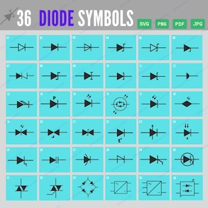 36 Diode Symbol, All Type of Diode Symbols ,electrical Symbols ...
