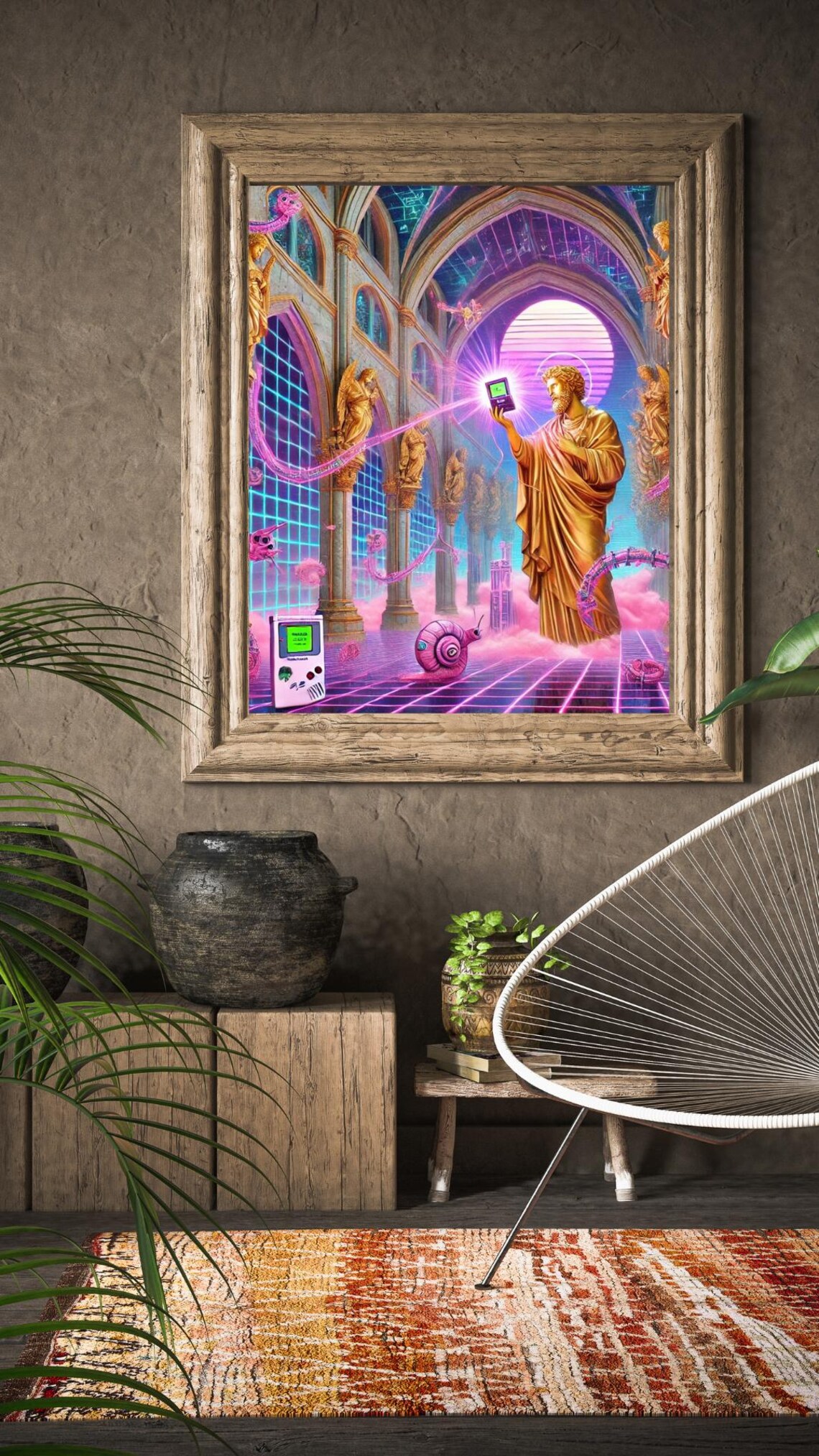 Digital Divinity - Digital Wall Art - A2 Digital Download JPG - Limited ...