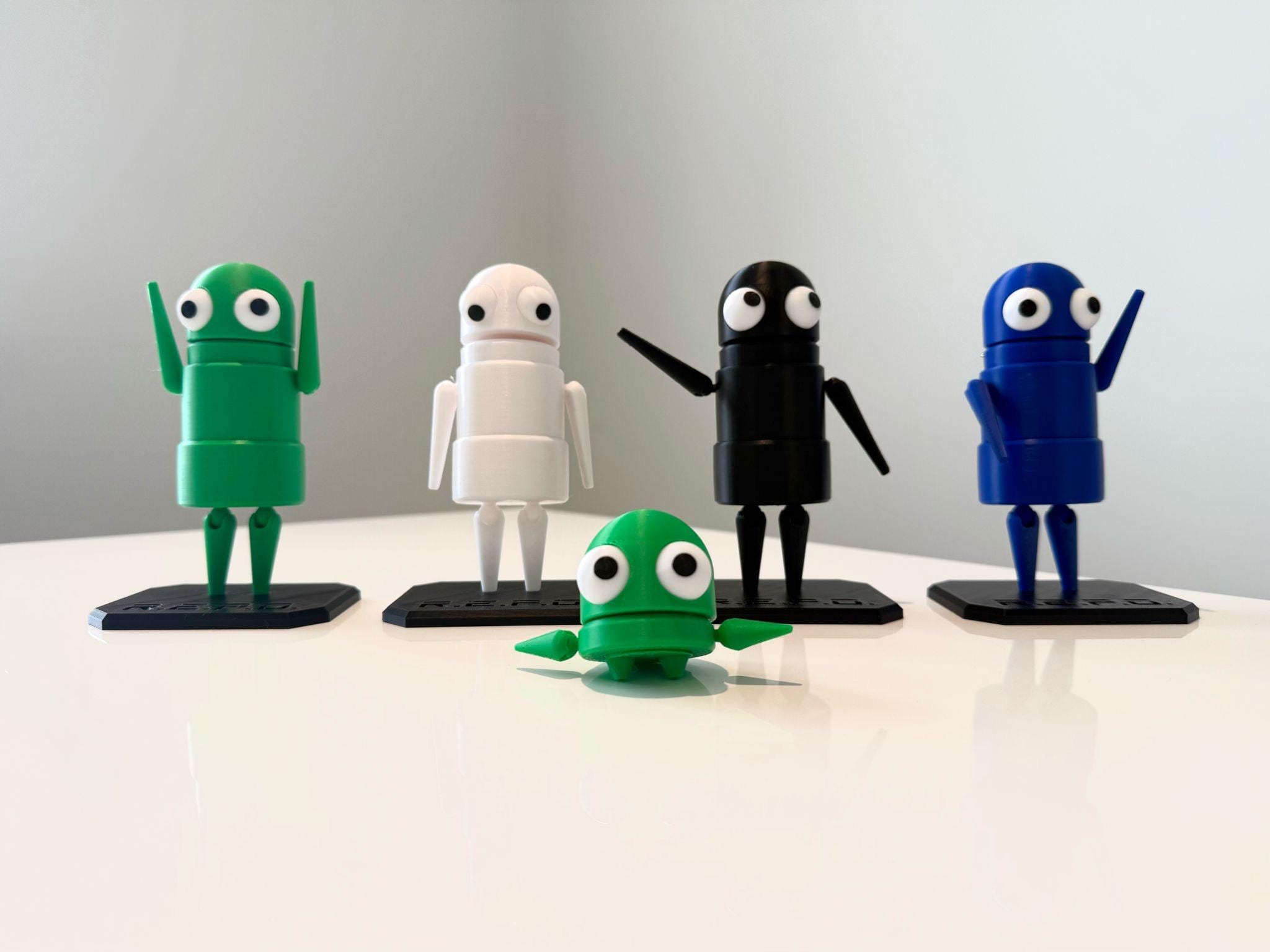 REPO Semibot, Posable Figure - With Stand, UK Made - Etsy