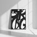 Strong Graffiti Typography Poster: Bold Black and White Urban Art ...