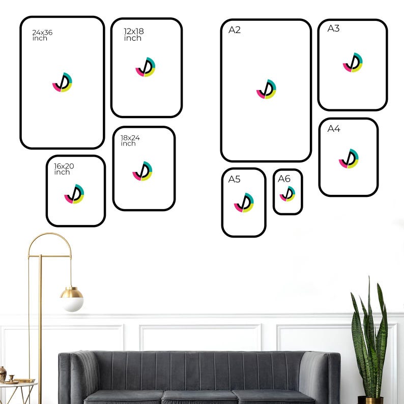 Love Graffiti Art Print: Modern Black, White & Pink (digital Download ...