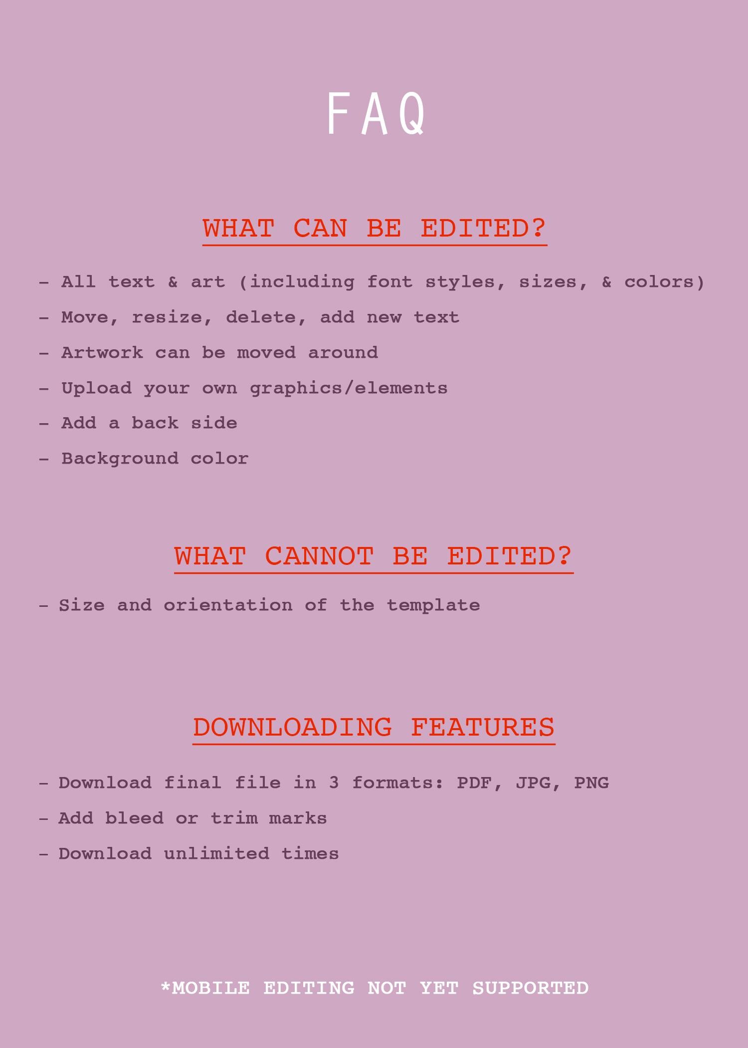 Editable Hand Drawn Bar Menu Template, Quirky Drink Illustration ...