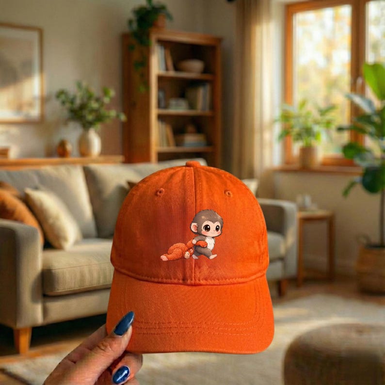 Punch the Monkey Hat | Viral Baby Macaque Cap | Kawaii Monkey Plushie ...
