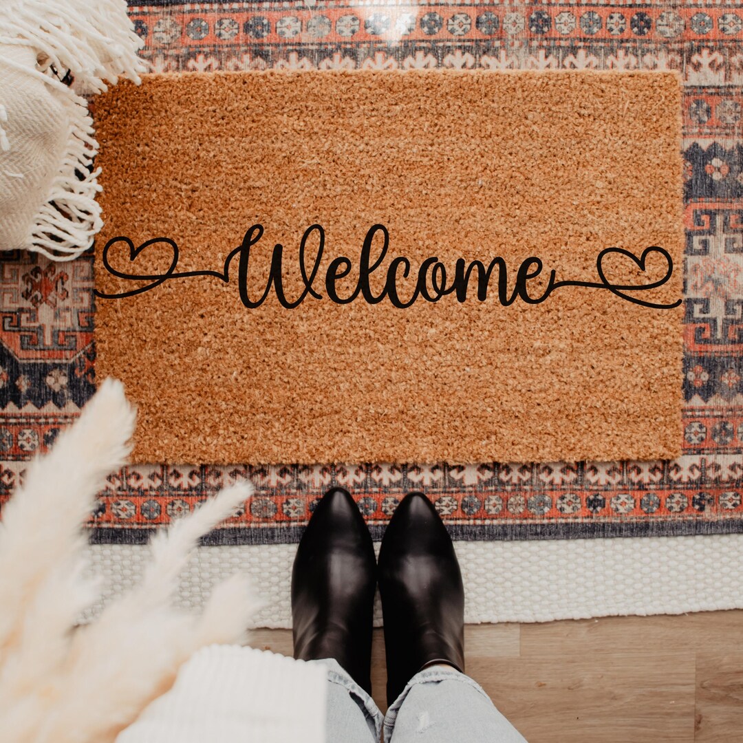 Welcome Doormat Welcome Mat Modern Door Mat Welcome Door Mat ...