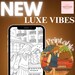 Luxury Girl Coloring Page - Boujee Aesthetic Printable - Etsy