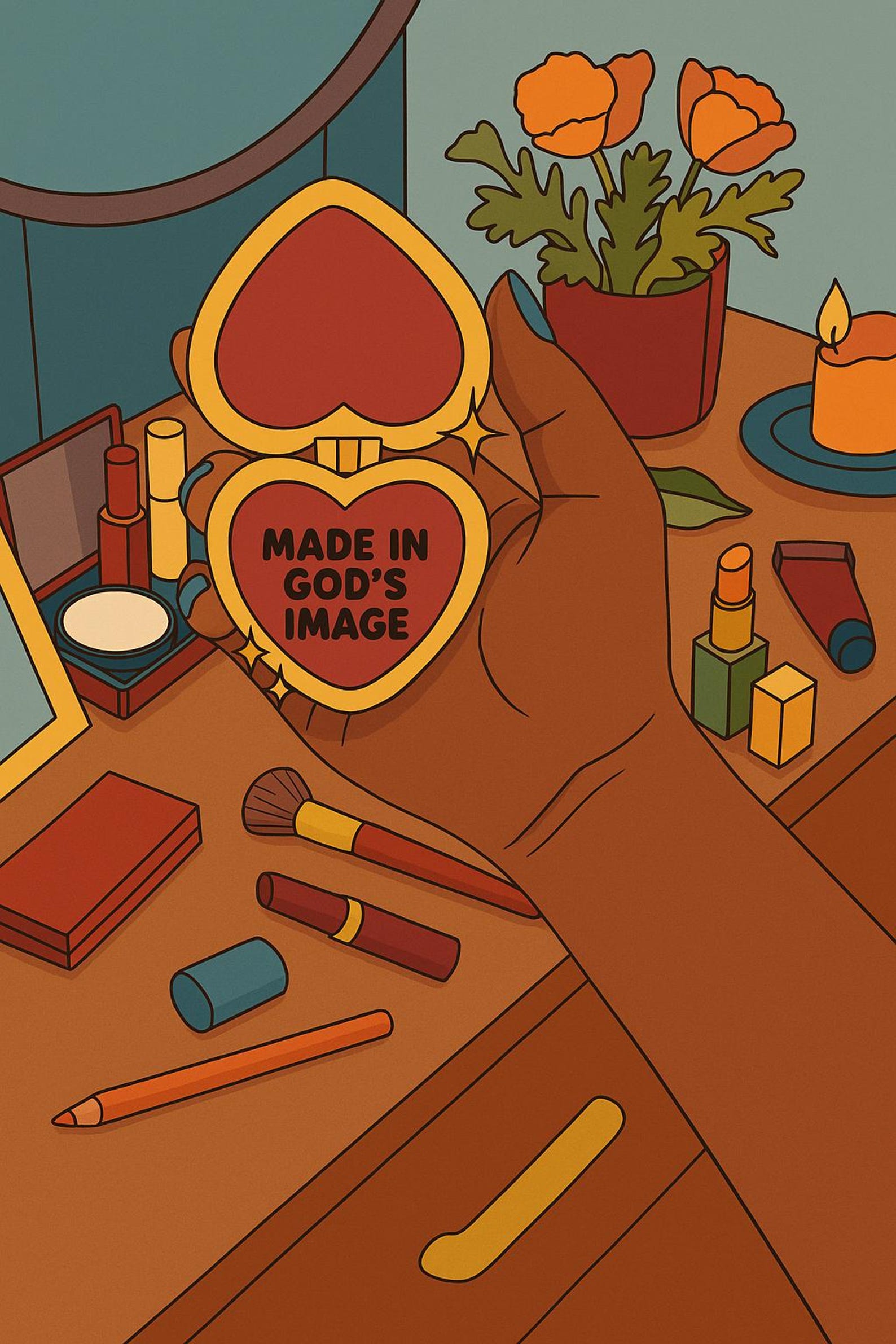 Christian Printable Coloring Page – Made in God’s Image – Bible Verse ...