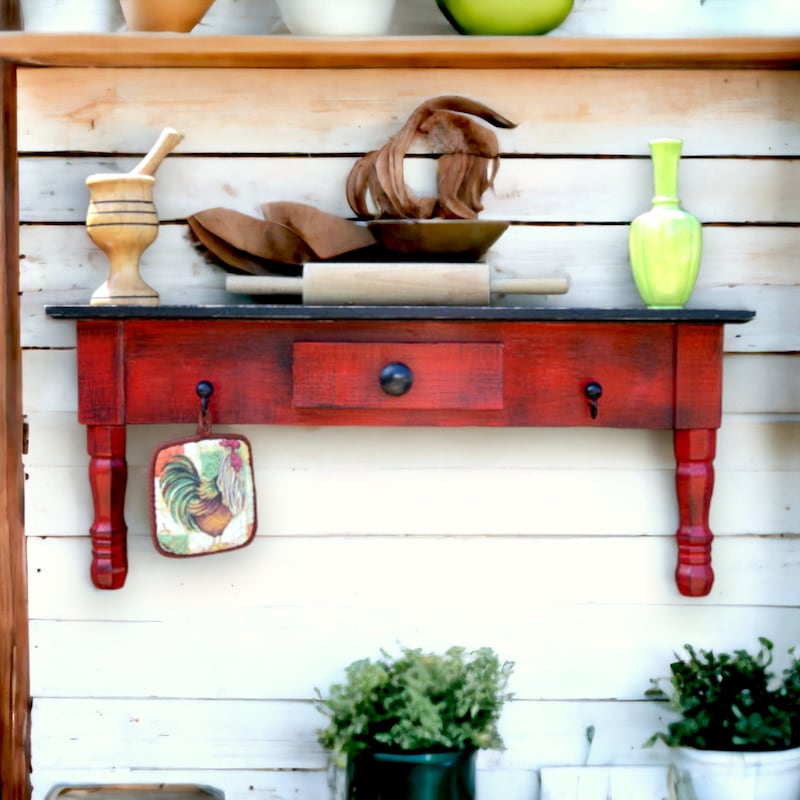 Country Wall Shelf - Etsy