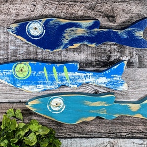 Beach Lover Gift Idea Blue Home Decor Nautical Nursery Whimsical School ...