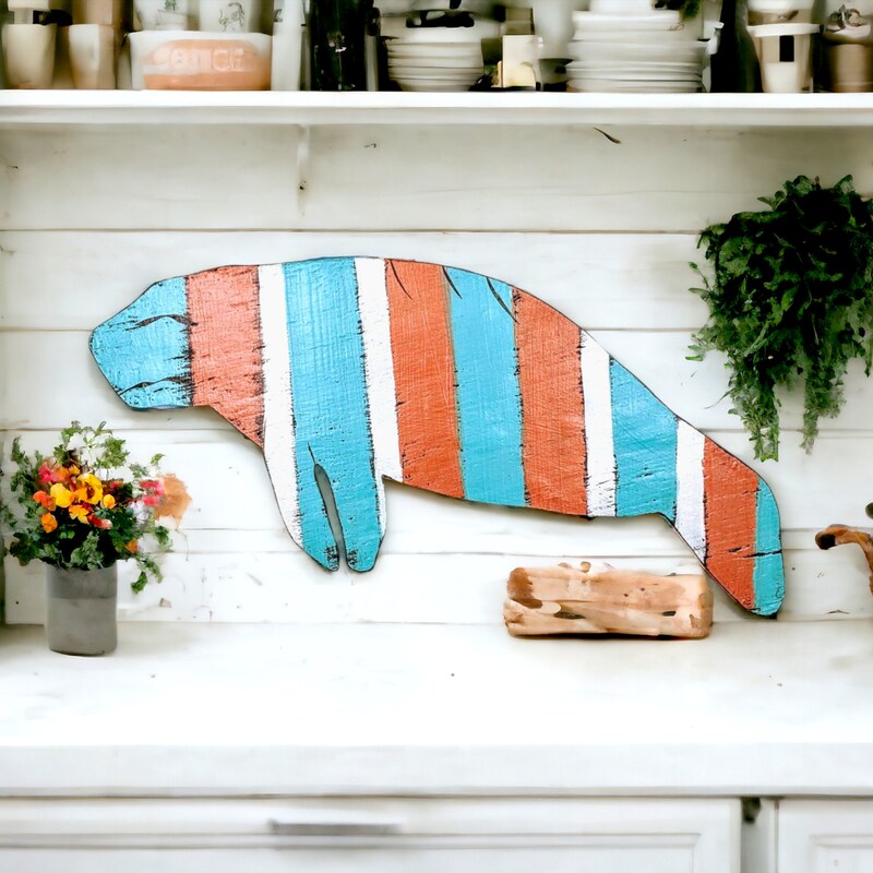Manatee Art - Etsy