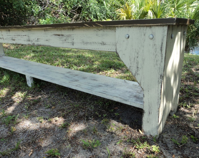 Farmhouse Bench, Indoor Bench, Rustic Bench, Farmhouse Furniture ...