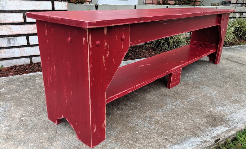 Rustic Bench Indoor Bench Entry Bench Farmhouse Bench - Etsy
