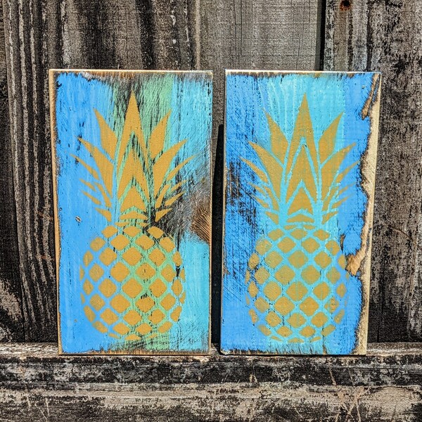 Primitive Pineapple - Etsy