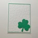 St Patricks Day Card Set, Handmade Greeting Card, Shamrock Card Set, 4 ...