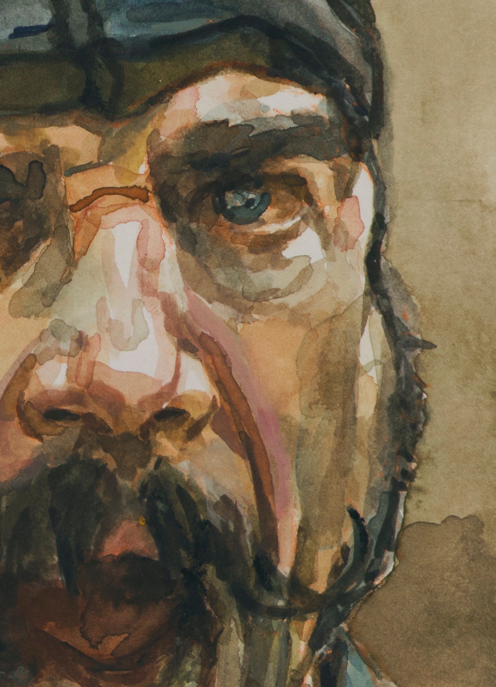 Bill The Butcher PRINT from painting fine art prints | Etsy