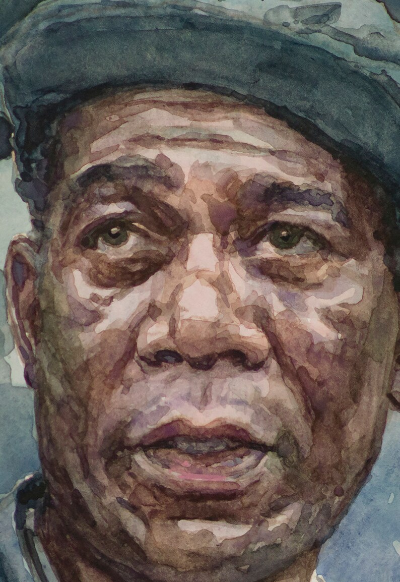 Red, Print From Watercolor Painting - Multiple Sizes - the Shawshank ...