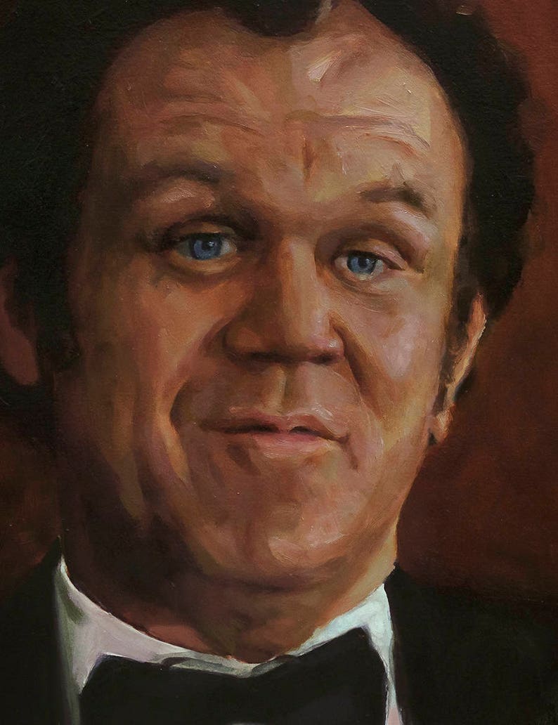 John C. Reilly Borderless Print Dale Doback | Etsy