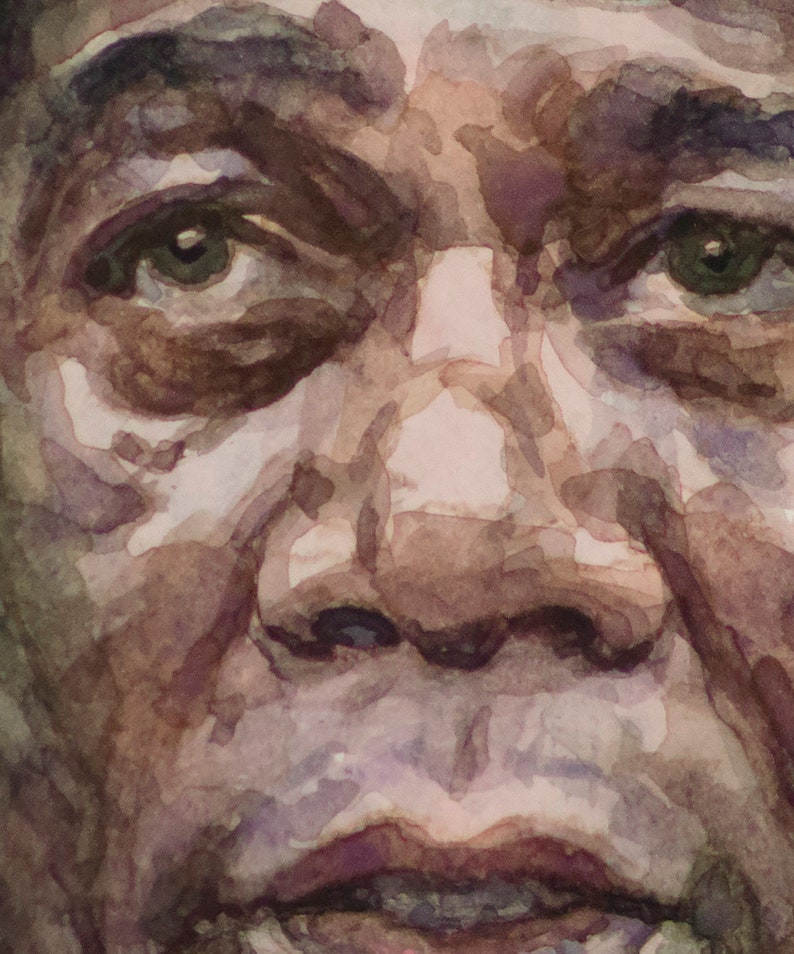 Red, Print From Watercolor Painting - Multiple Sizes - the Shawshank ...
