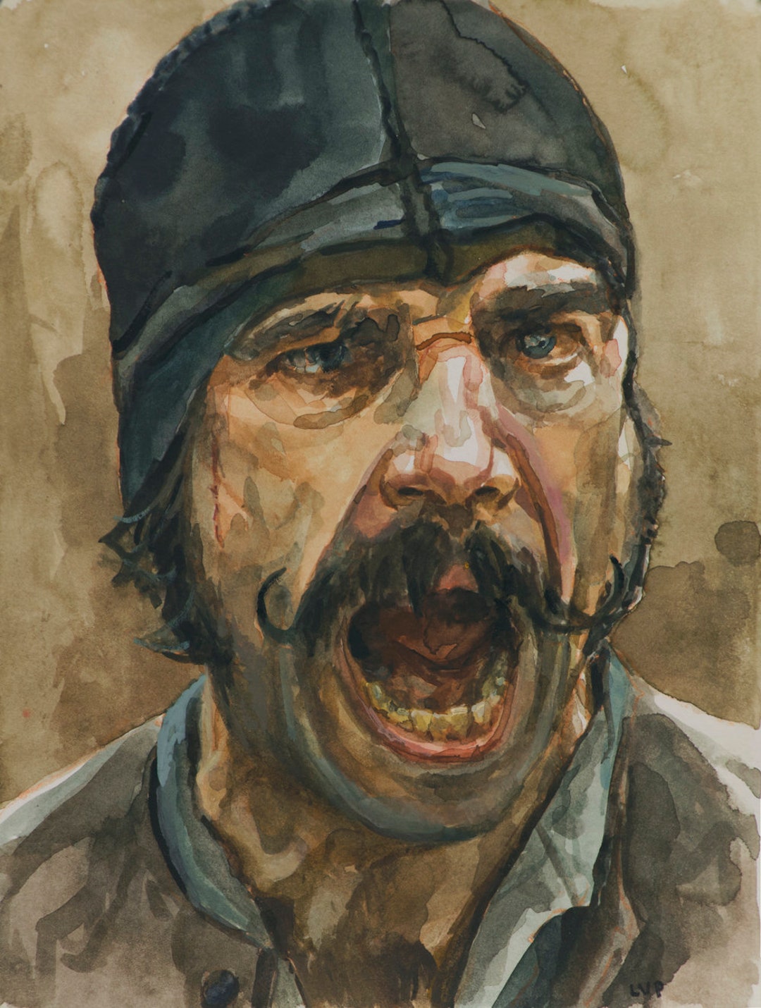 Bill the Butcher, PRINT From Painting - Fine Art Prints - Gangs of New ...