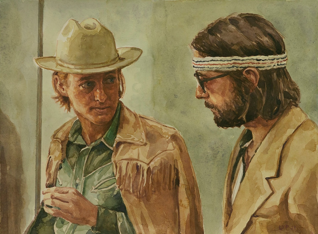 Eli Cash and Richie Tenenbaum, PRINT From Painting - Fine Art Poster ...