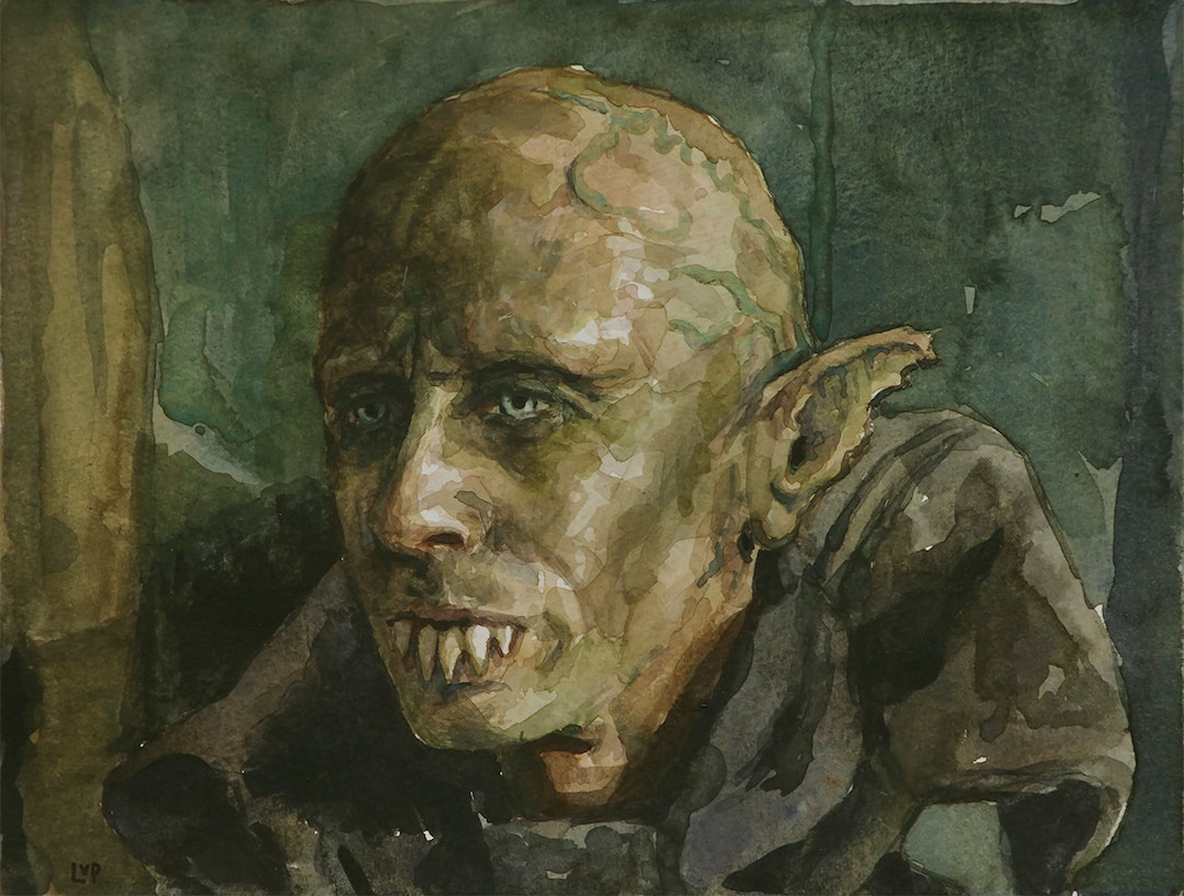 Petyr the Vampire, PRINT From Painting - Fine Art Prints - What We Do ...
