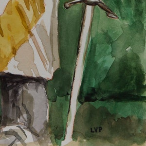 Monty Python Watercolor 6x8, Three-headed Giant - Etsy