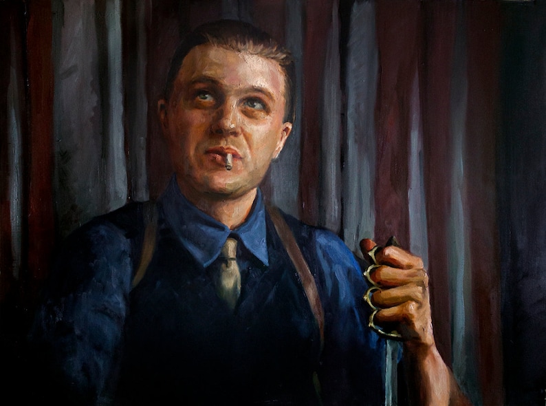 Jimmy Darmody PRINT From Oil Painting S-XL Boardwalk - Etsy