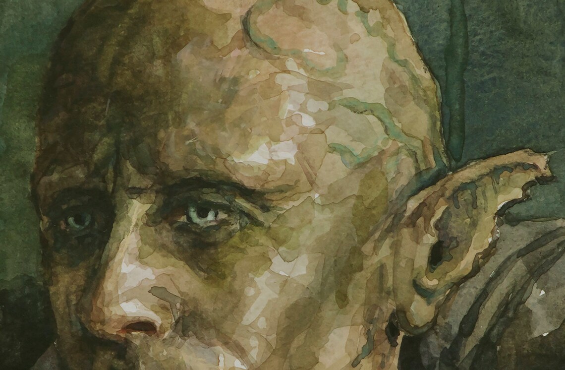 Petyr the Vampire, PRINT From Painting - Fine Art Prints - What We Do ...
