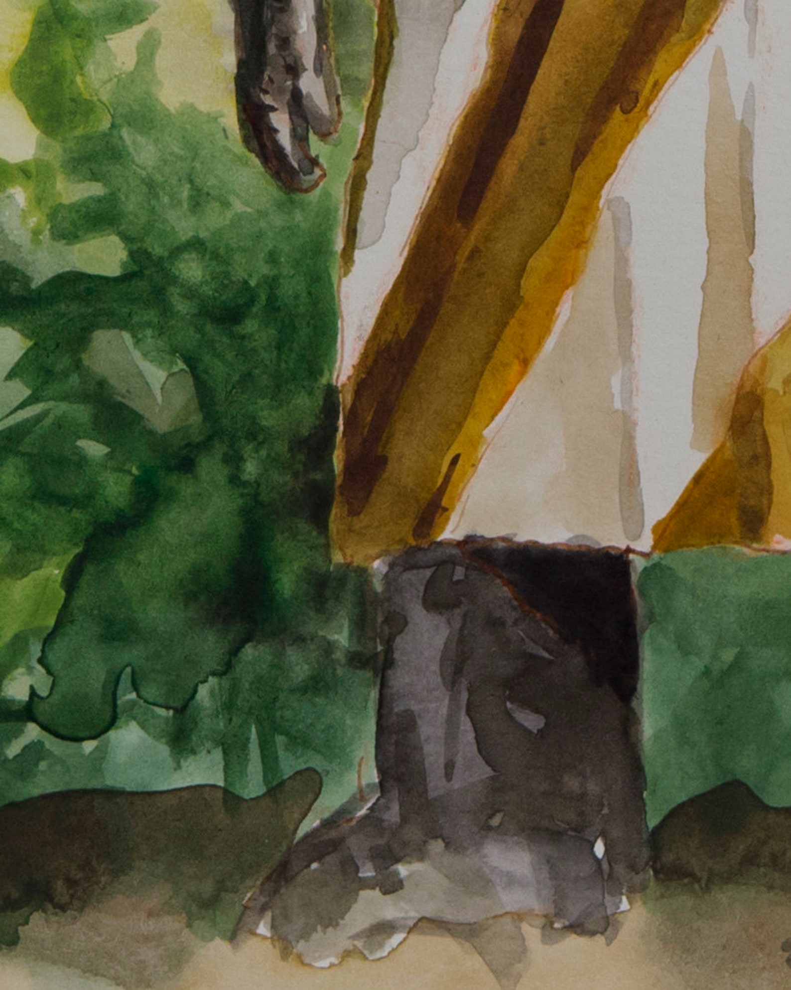 Monty Python Watercolor 6x8 Three-headed Giant - Etsy