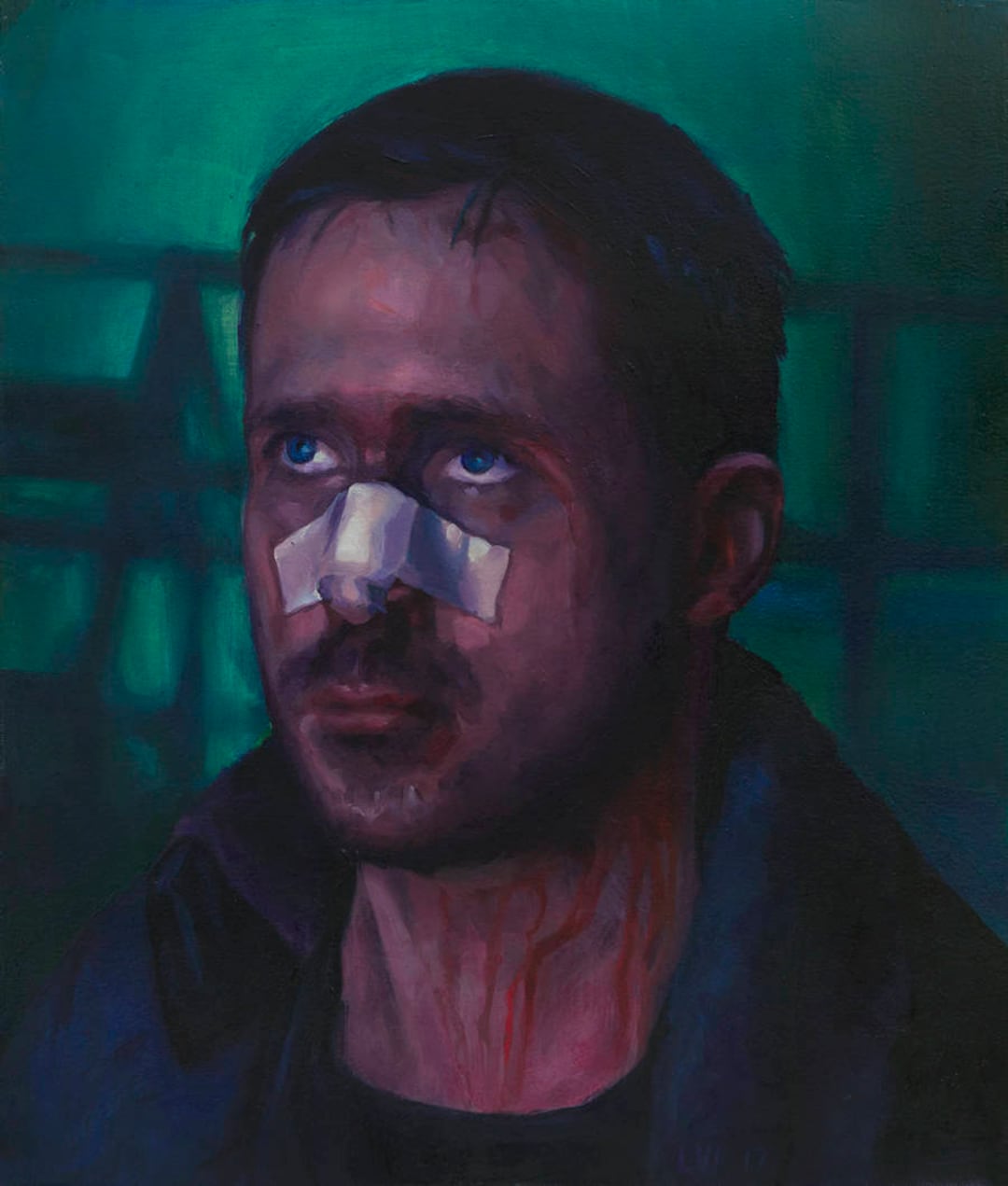 Blade Runner 2049 (K), Oil Painting - Etsy
