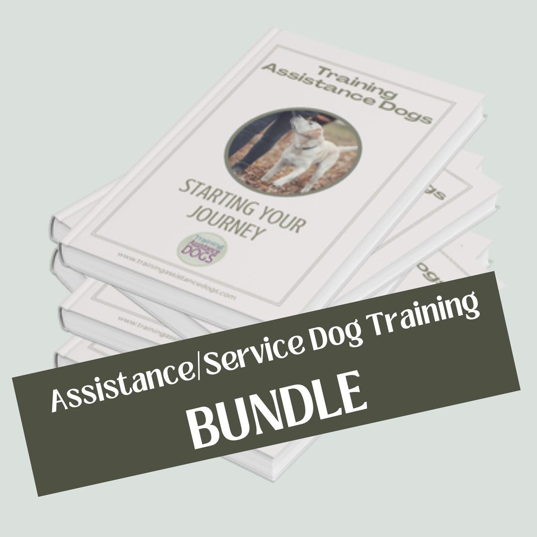 Service Dog Training Workbook Bundle – Comprehensive Training Guides ...