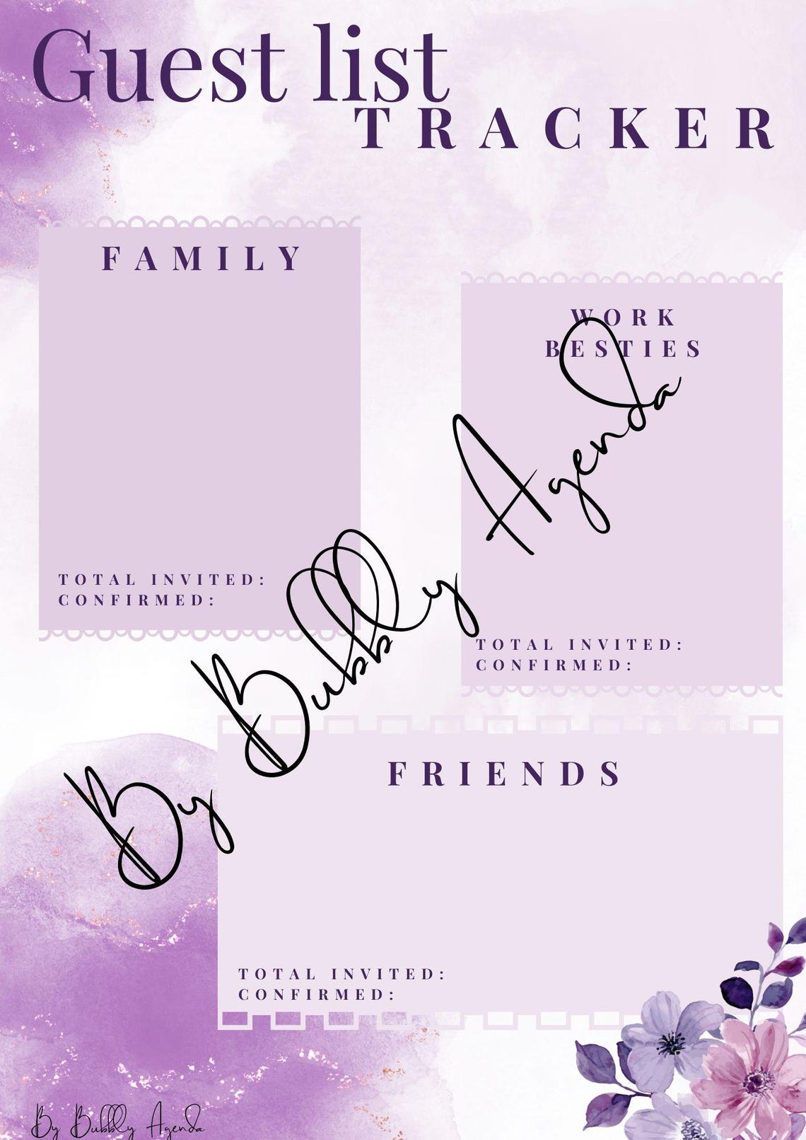 Champagne Lush Party Planner | Printable Boujee Event Organizer ...