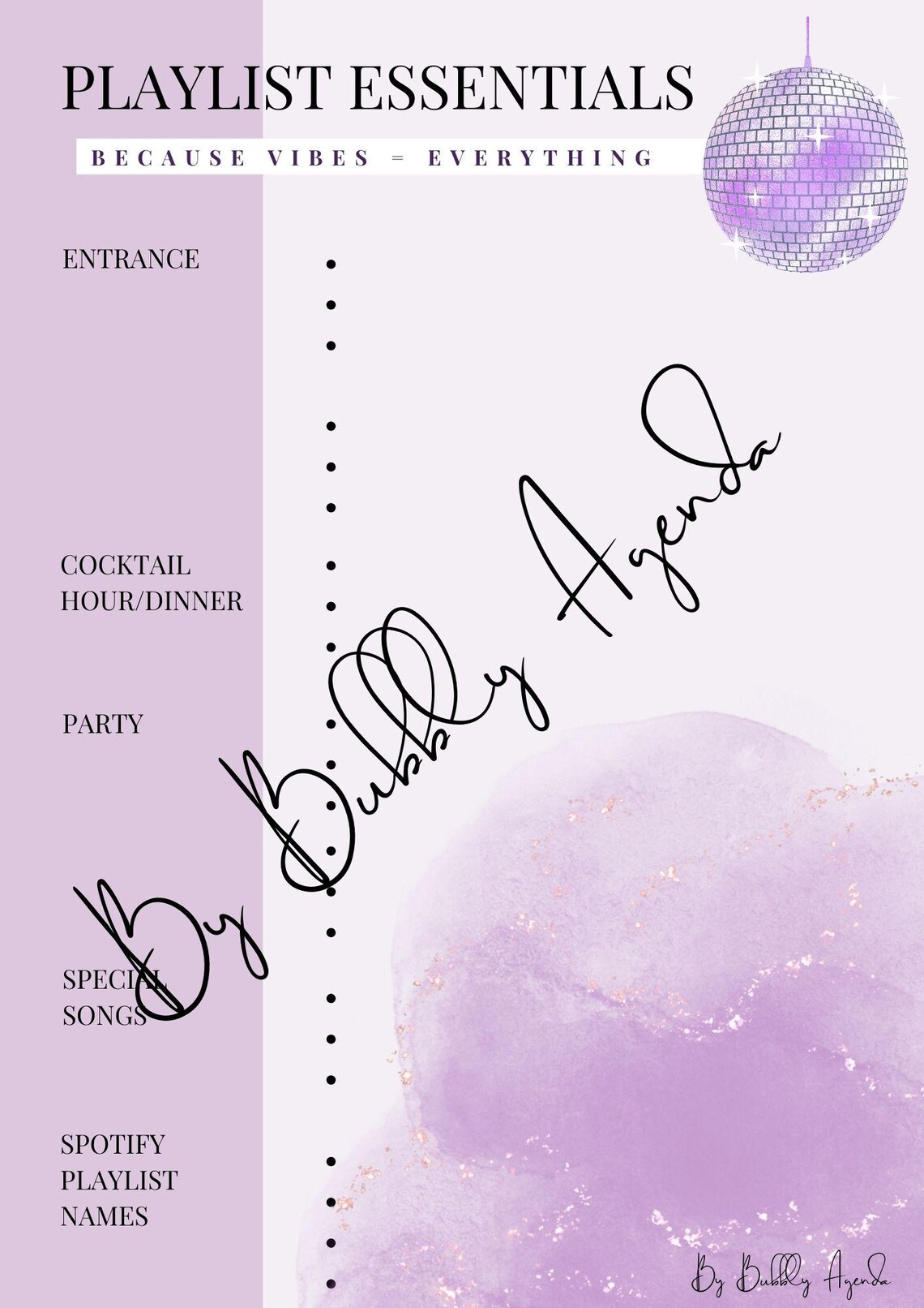 Champagne Lush Party Planner | Printable Boujee Event Organizer ...